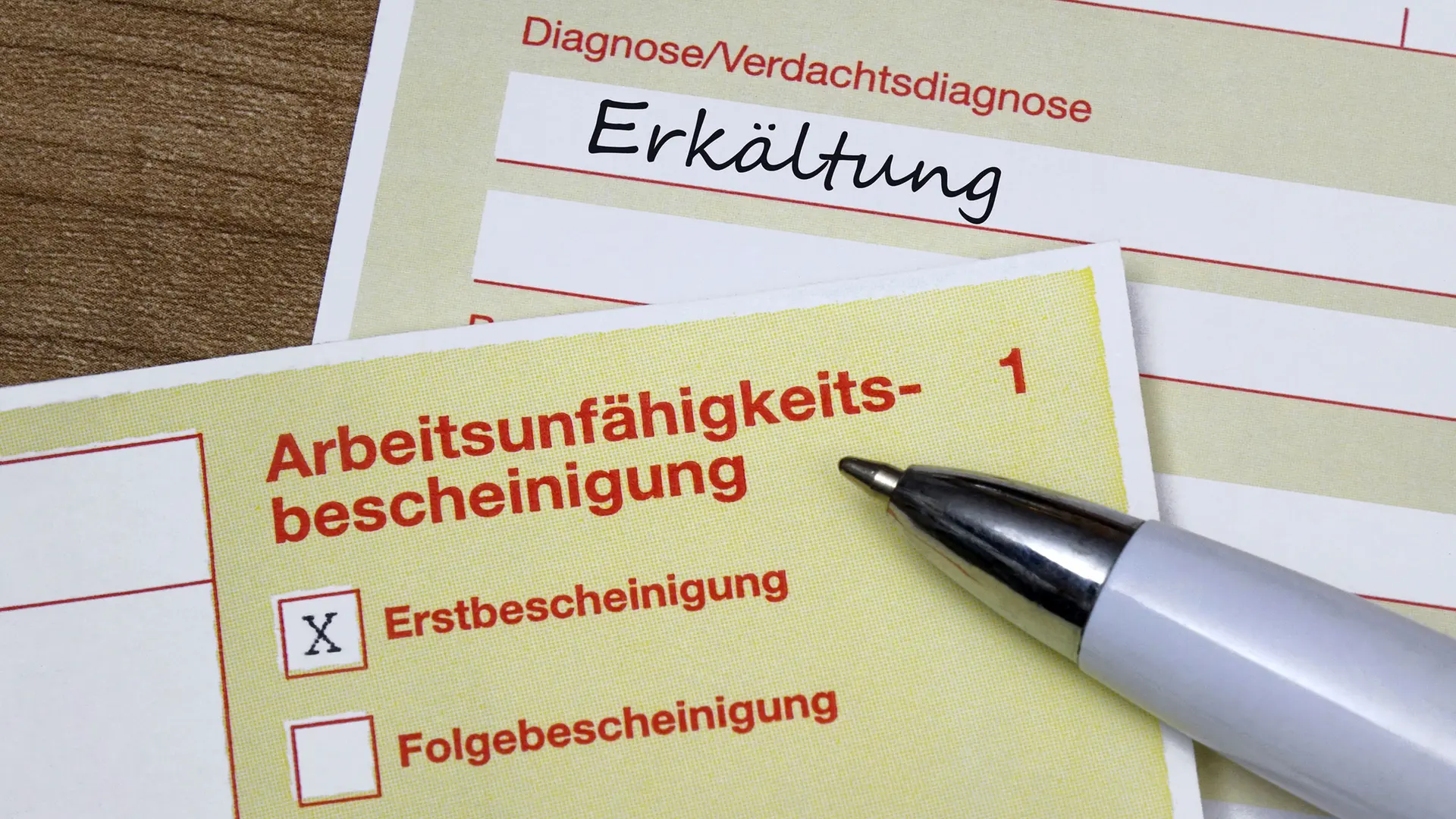 Wunderbar Krankmeldung Ohne Krankenschein Bild