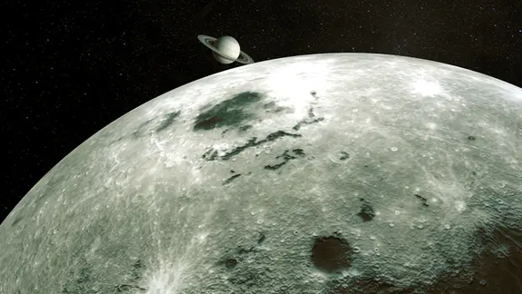 Mond "frühstückt" Saturn : Himmelsspektakel am Morgen | mdr.de