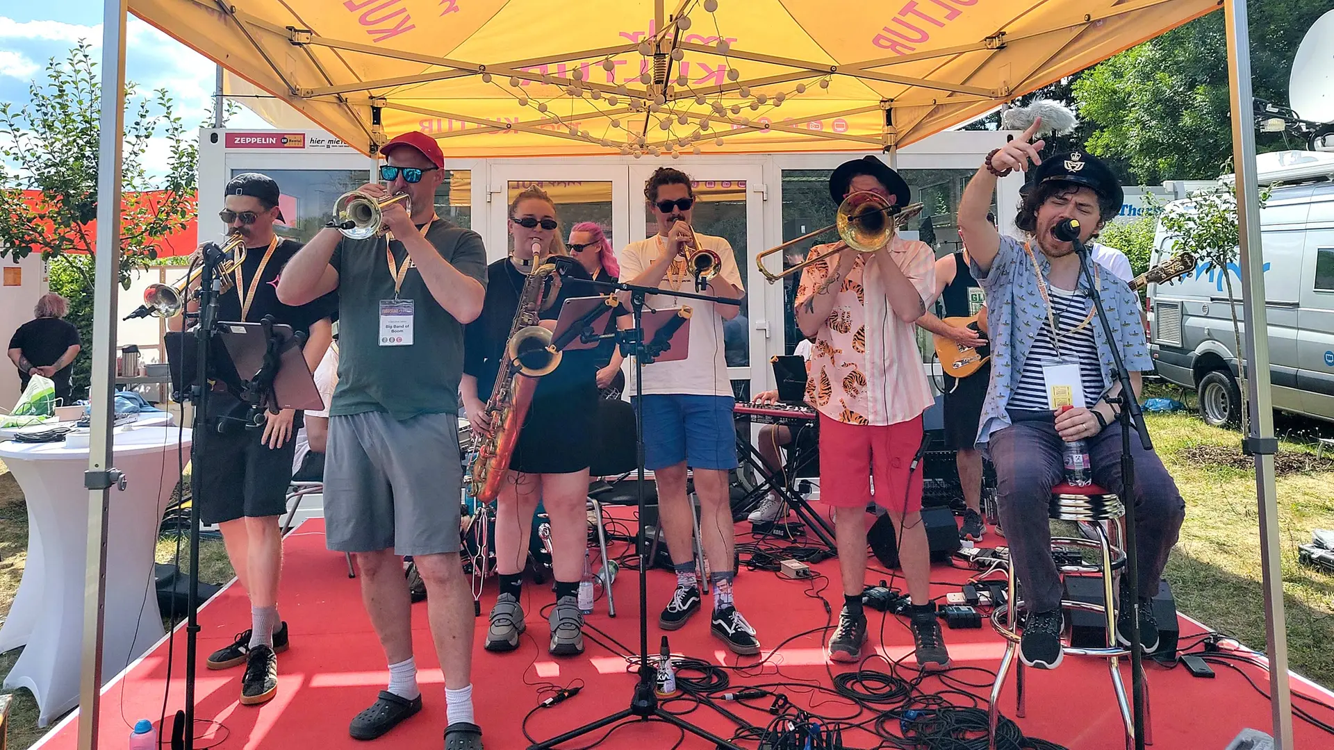 Big Band of Boom zu Gast bei MDR KULTUR | mdr.de