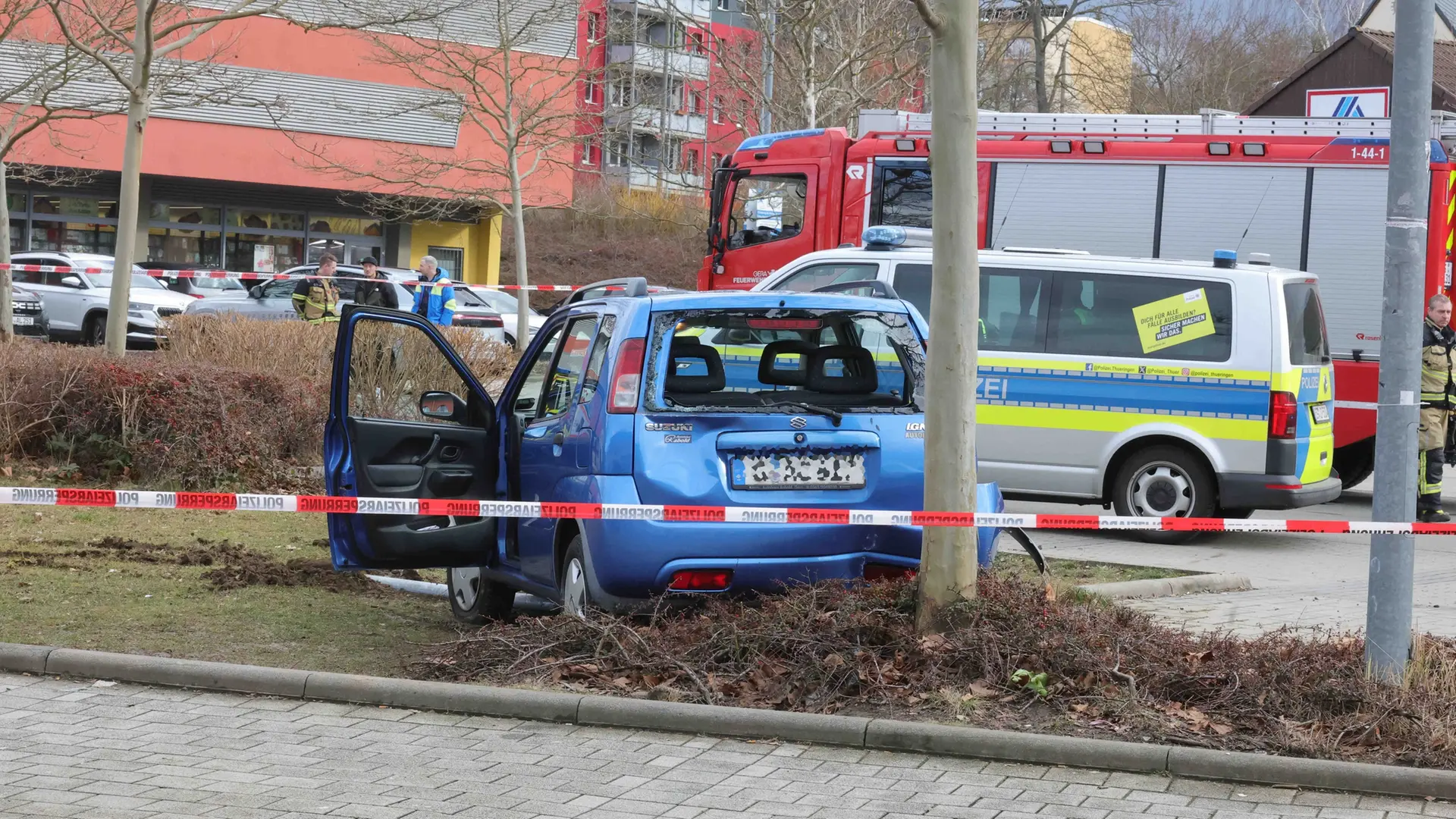 Unfall Auf Dem Parkplatz