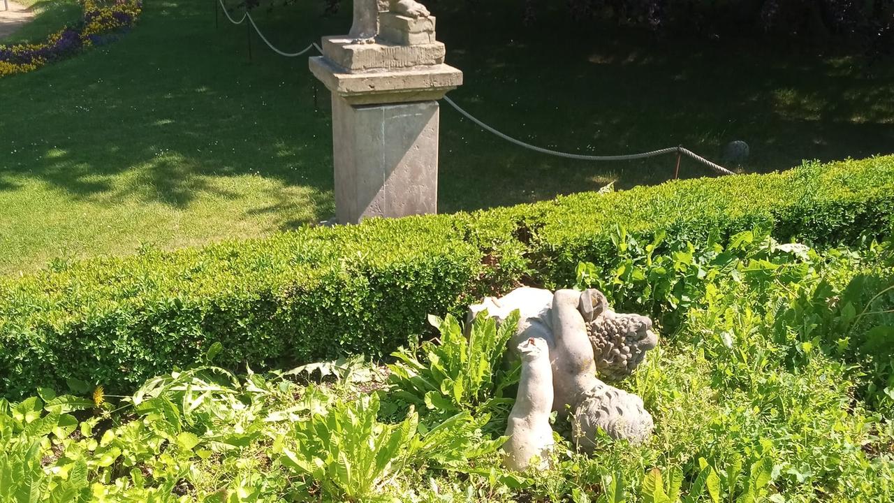 Historische Engelsfigur im Blankenburg zerstört: Stadt bittet Zeugen um ...