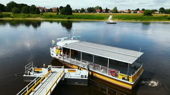 Wasserstand der Elbe steigt - Weiße Flotte kommt wieder in Fahrt | mdr.de