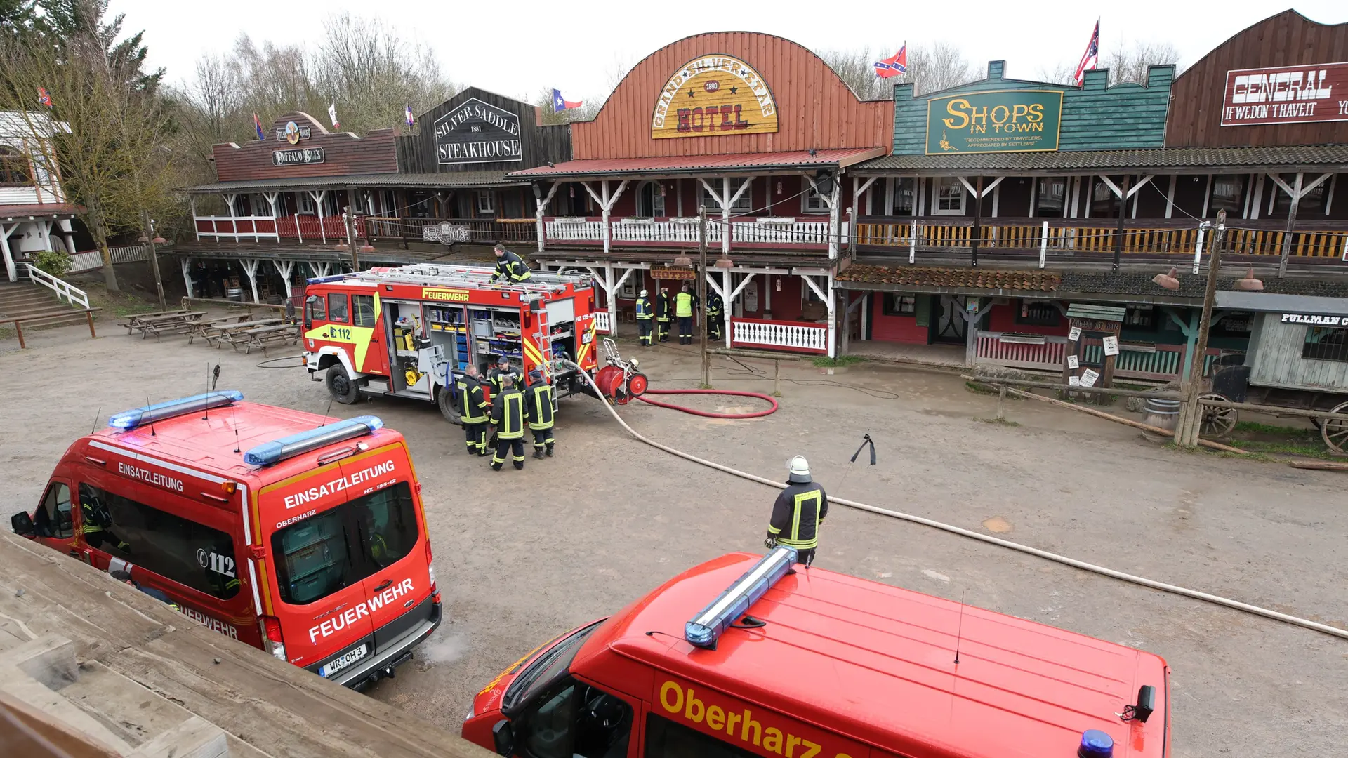 Feuer in Pullman City ausgebrochen | mdr.de