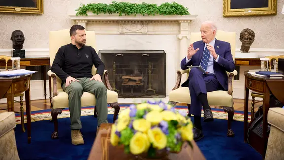 Ukraine-News: Selenskyj trifft in New York Biden, Trump und Harris | mdr.de
