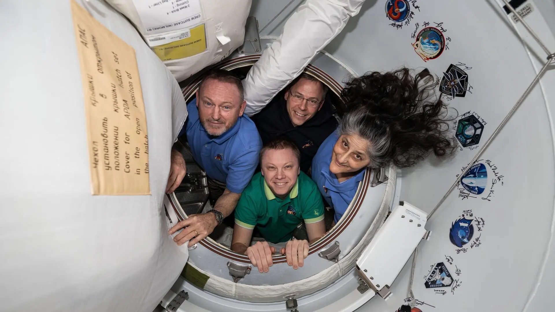 Gestrandete ISS-Astronauten sollen Dienstag zurückkehren | mdr.de