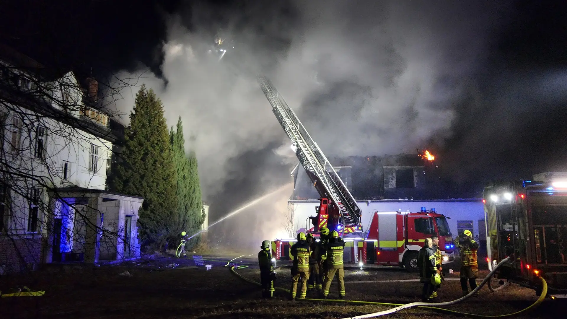 Brand In Borna